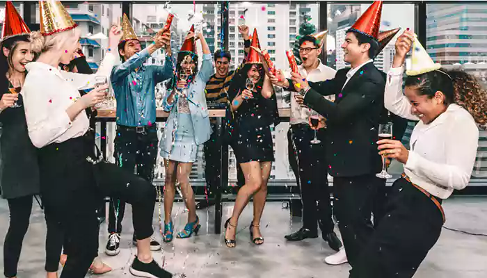 Types of people you can encounter in an office party